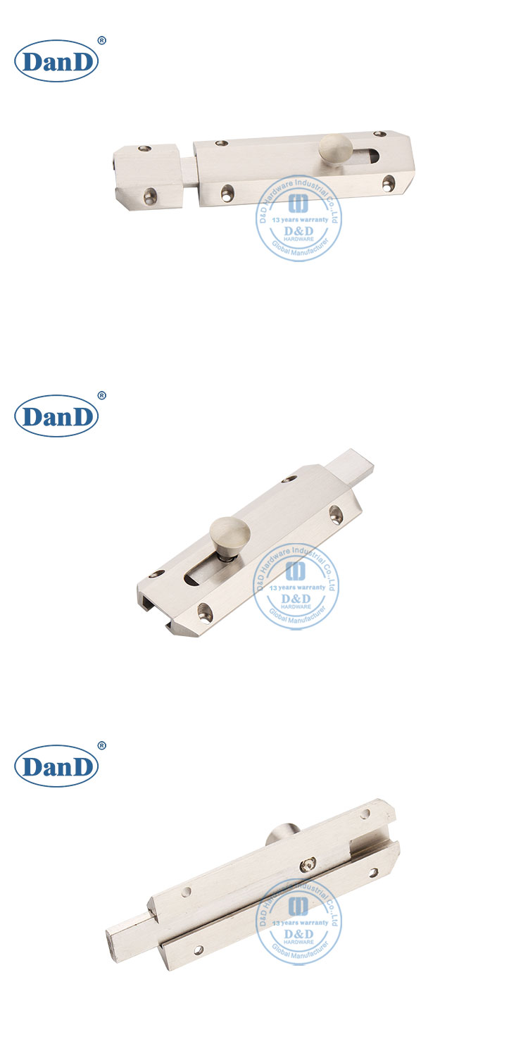 4 Inch Satin Nickel Tower Bolt Lock Brass Tower Bolt Manufacturer ...