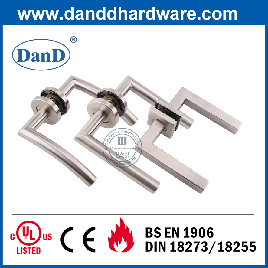 Modern Stainless Steel 304 External Door Handles for Wooden Door ...