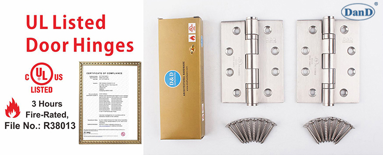 UL Certification Door Hinge Furniture for Heavy Duty Fire Rated Door ...