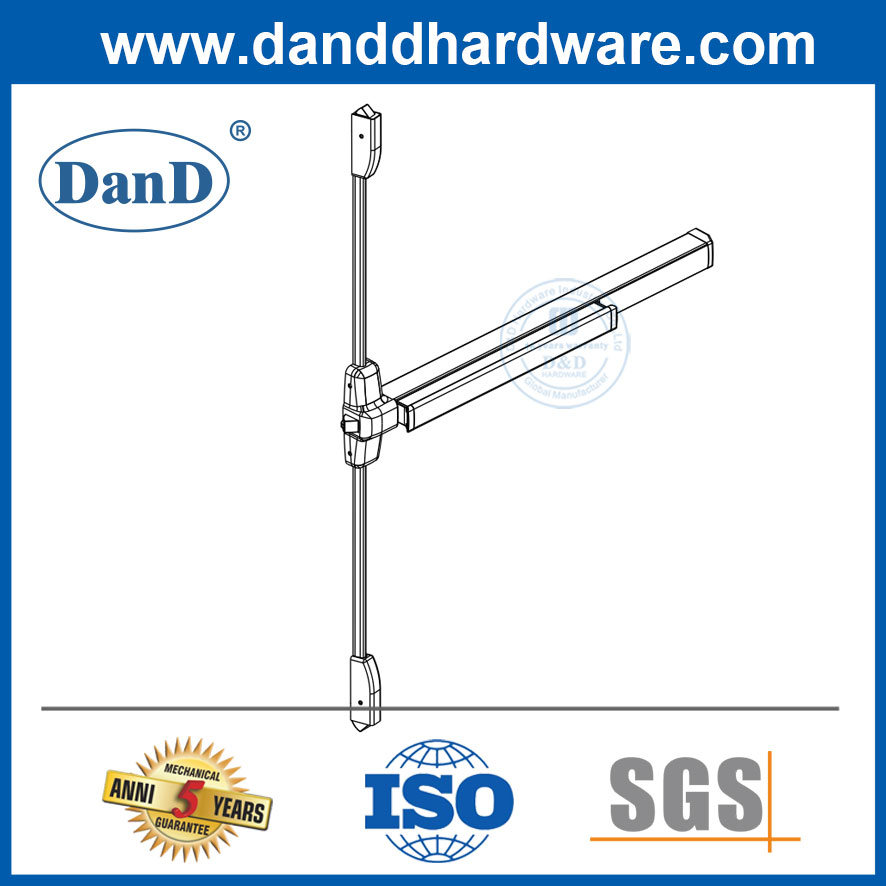 3 Direction Emergency Door Lock 3 Point Panic Bar Door with Panic ...