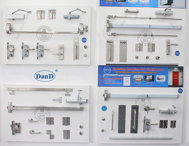 3 Direction Emergency Door Lock 3 Point Panic Bar Door with Panic ...