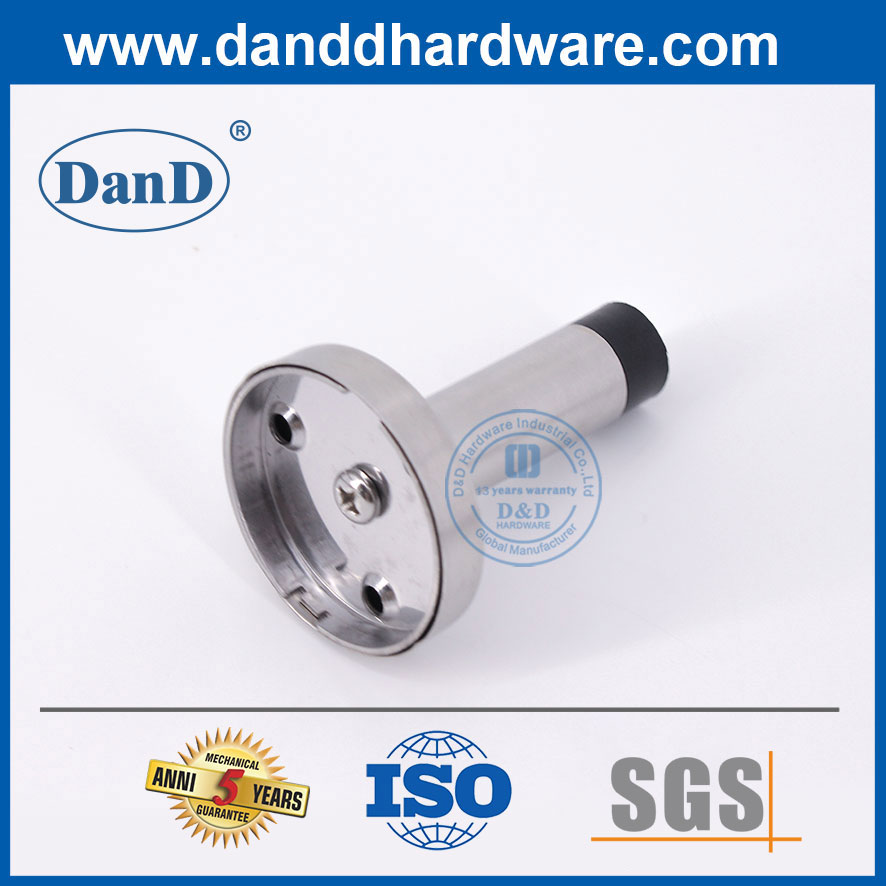 Satin Stainless Steel Wall Mounted 75mm Internal Door Stop-DDDS016 ...