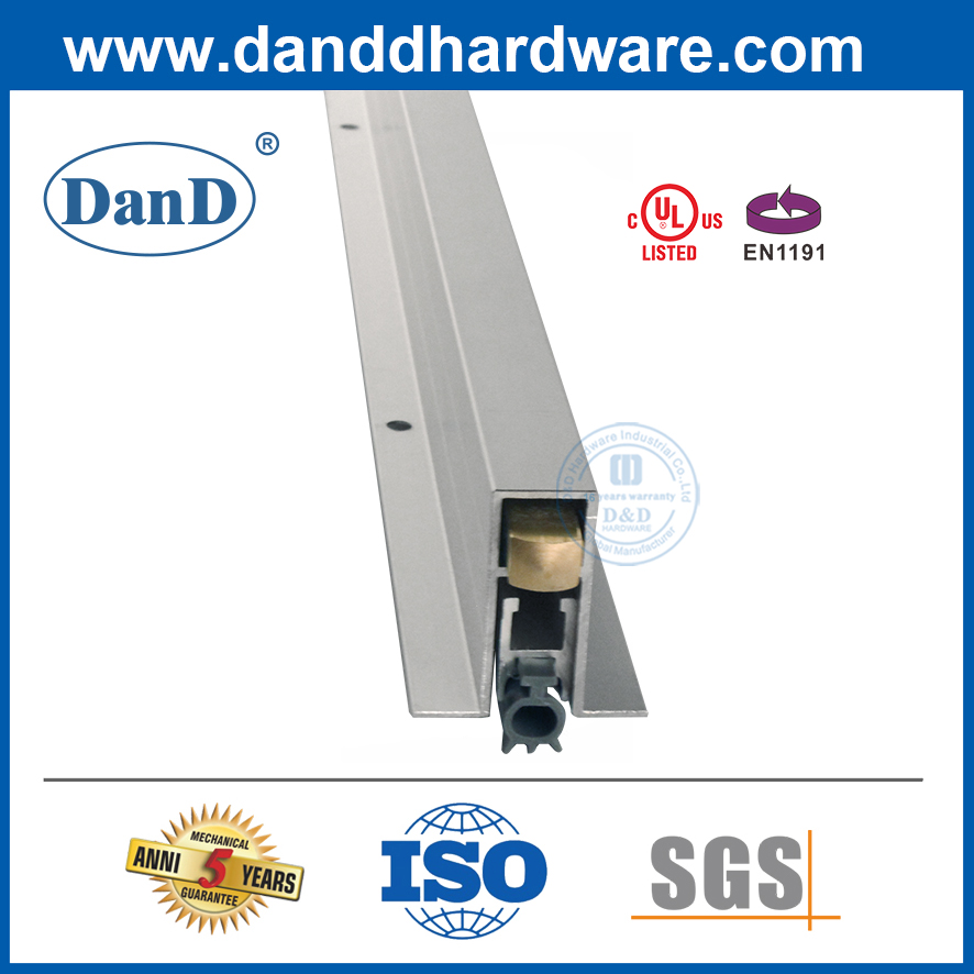 Aluminum Automatic Concealed Door Bottom Seal Door Drop Seal for Smoke ...